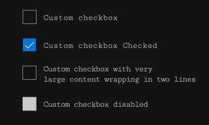 Custom Accessible Checkbox